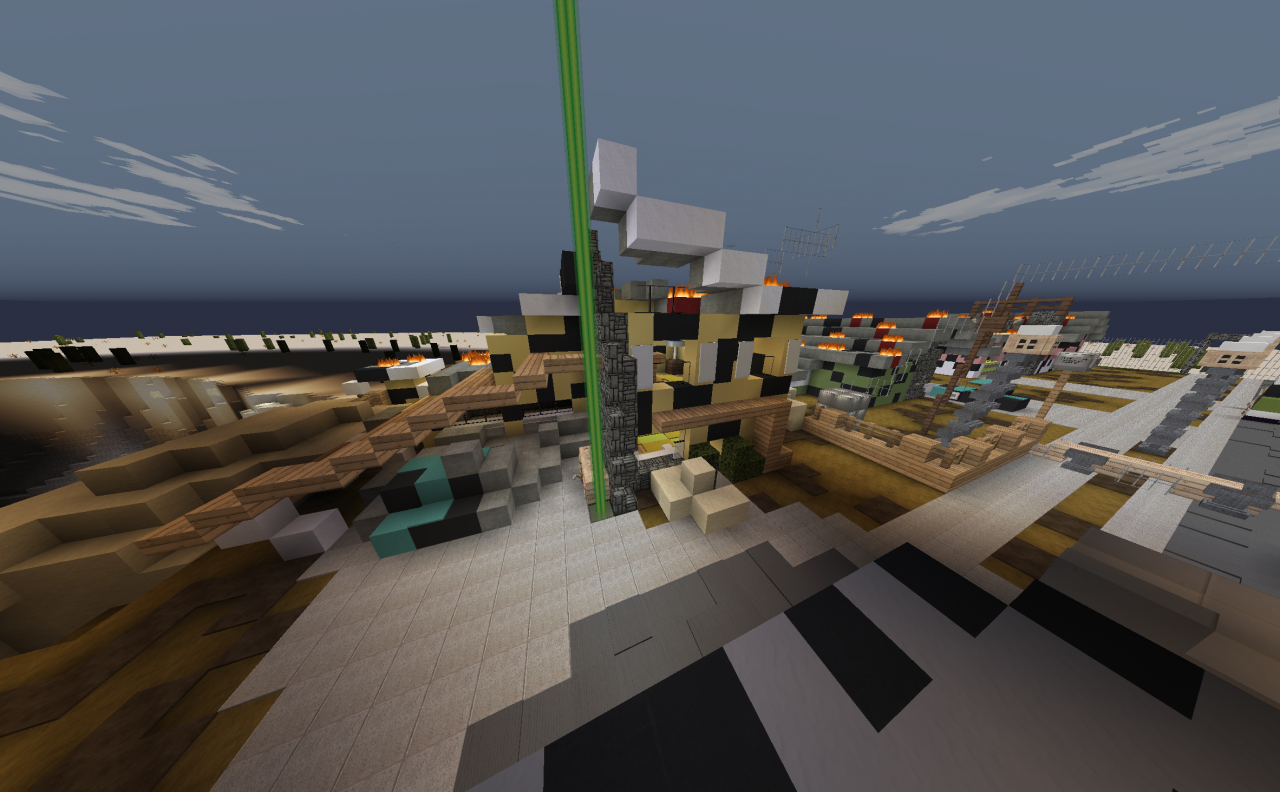 Nuketown - Zombies Minecraft Map