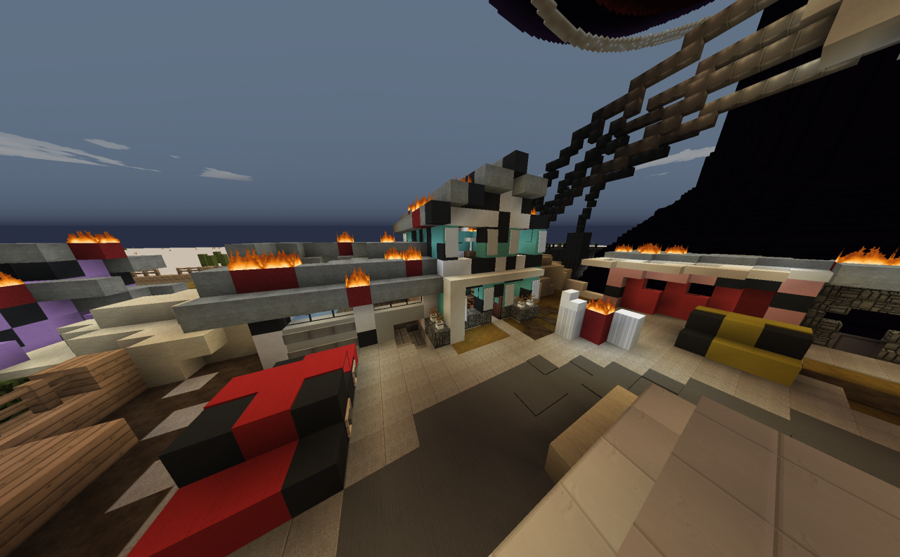 Nuketown - Zombies Minecraft Map