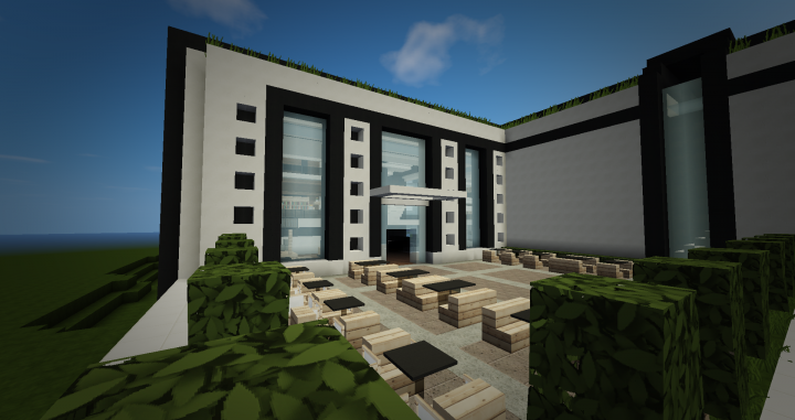 Modern State Library Minecraft Map