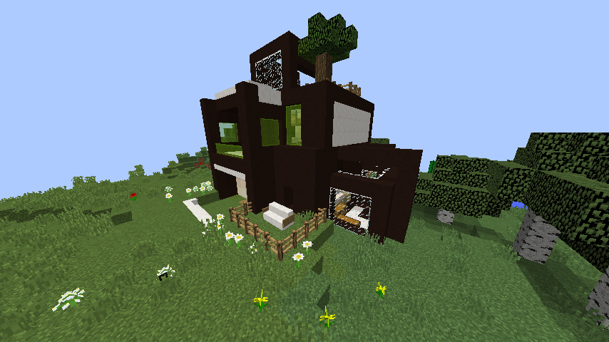 Modern House - ''BansheE'' Minecraft Map