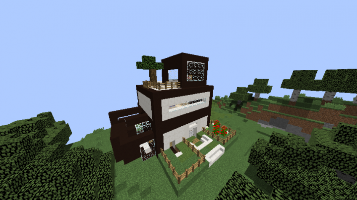 Modern House - ''BansheE'' Minecraft Map