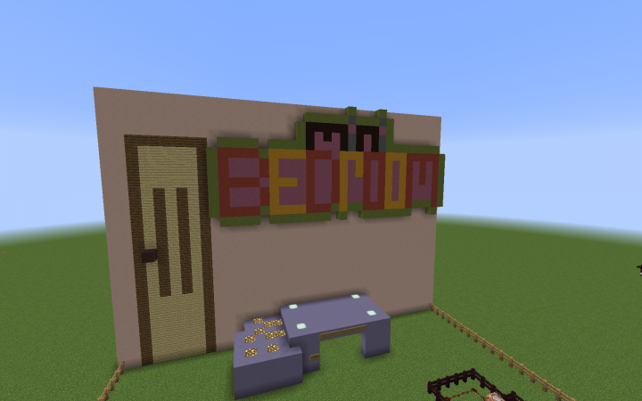 Mini Bedroom Hide & Seek map! Minecraft Map