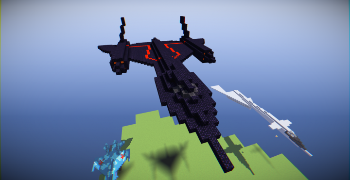 Lockheed SR-71 Blackbird Minecraft Map