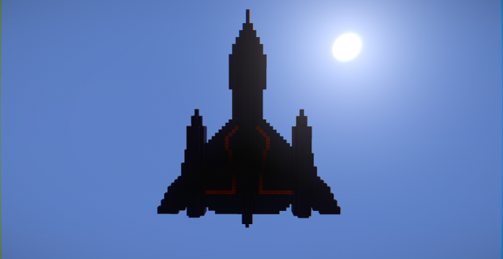 Lockheed SR-71 Blackbird Minecraft Map