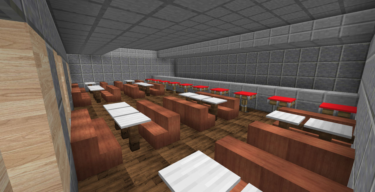 Diner Minecraft Map