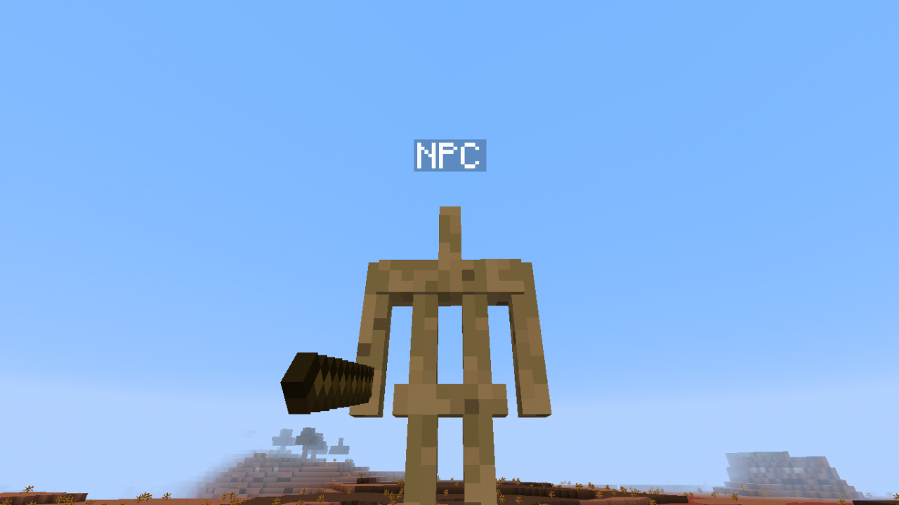 NPCs in minecraft Minecraft Map