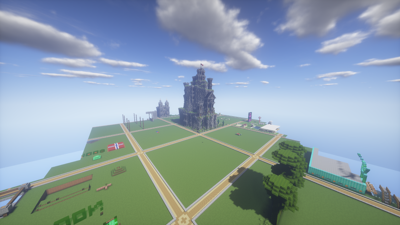 Plot project, the mountain build Minecraft Map