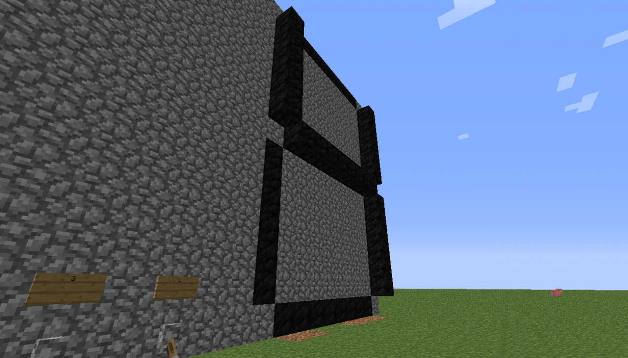 1-9 Digital Display Minecraft Map