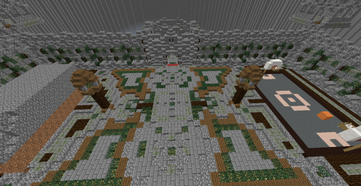 prison courtyard pvp map Minecraft Map