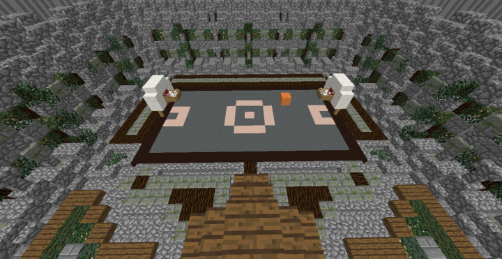 prison courtyard pvp map Minecraft Map