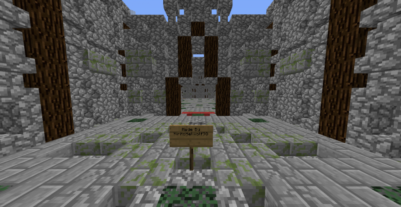 prison courtyard pvp map Minecraft Map