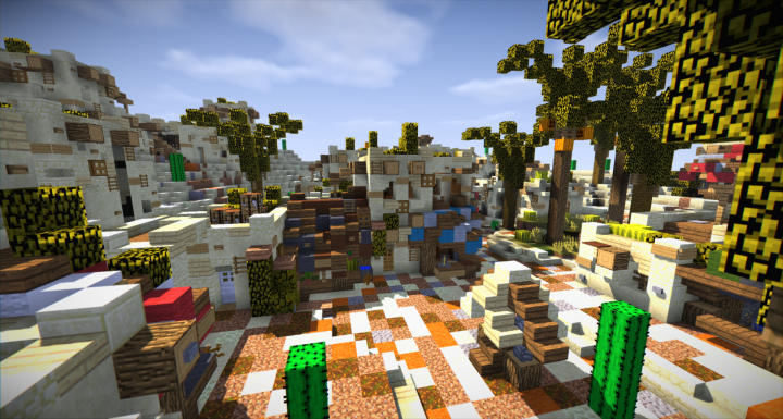 Arabic Village Minecraft Map