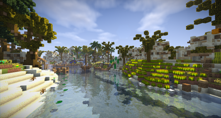 Arabic Village Minecraft Map