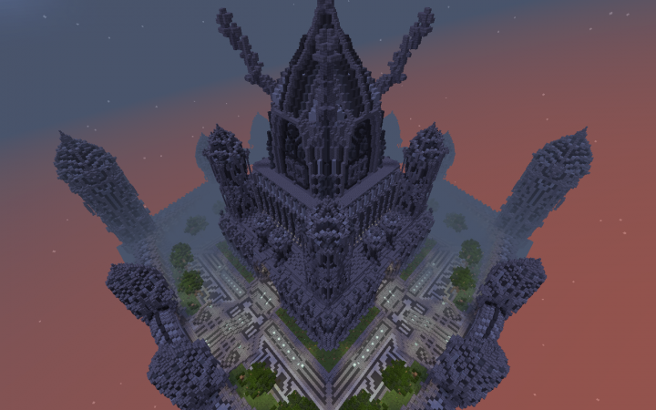 Spawn / Hub For Factions Servers Minecraft Map