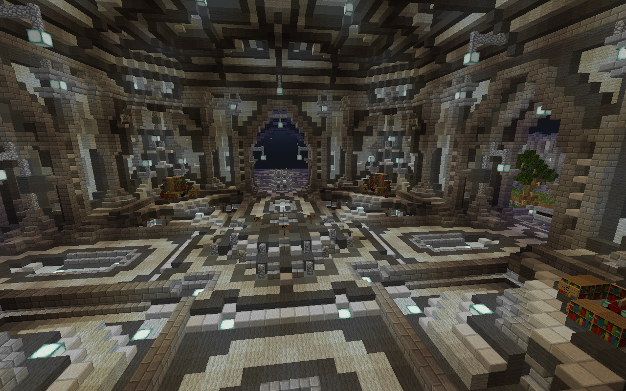 Spawn / Hub For Factions Servers Minecraft Map