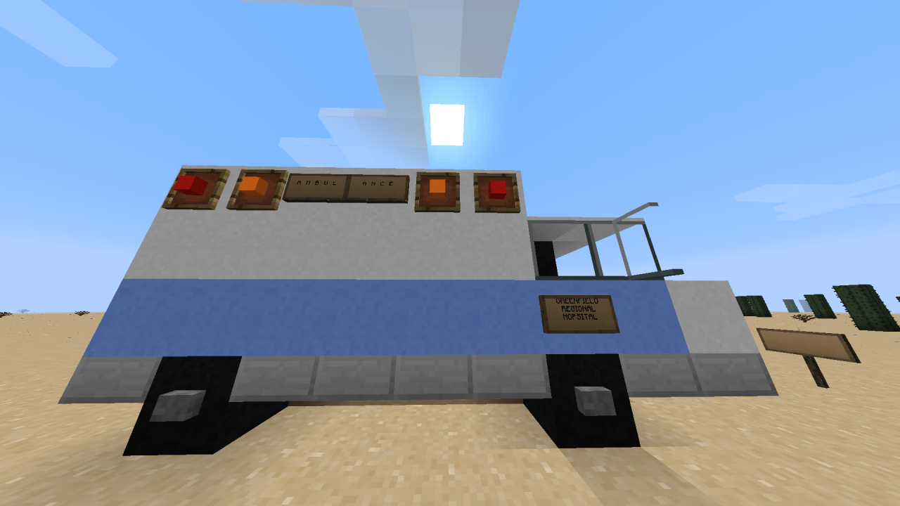 Greenfield Fire Department Set #1 Minecraft Map