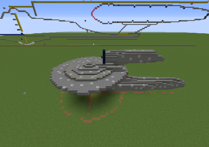 Star Trek mini ships Minecraft Map