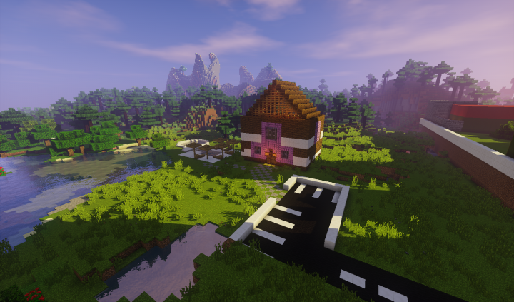 Spa de luxo nas montanhas / Luxury Spa in the mountains Minecraft Map