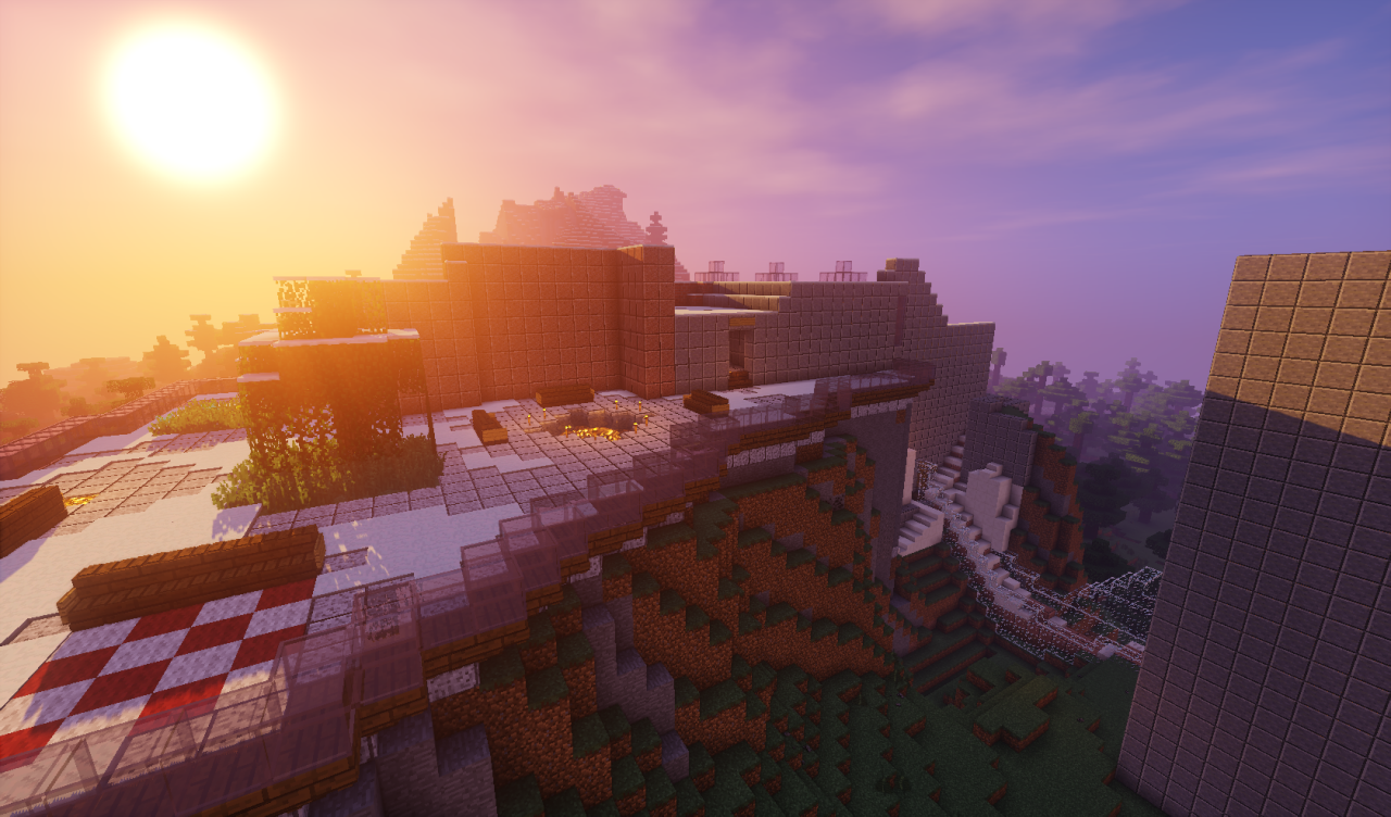 Spa de luxo nas montanhas / Luxury Spa in the mountains Minecraft Map