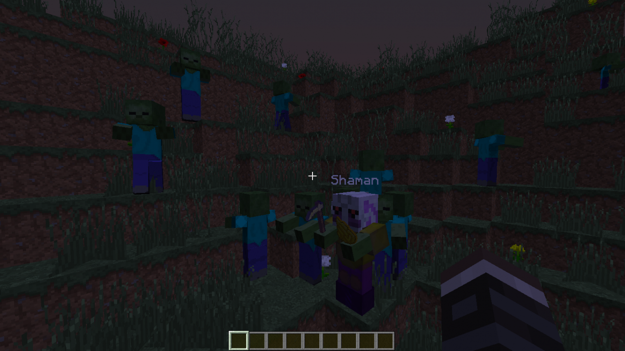 7 Custom Mobs Schematic Minecraft Map