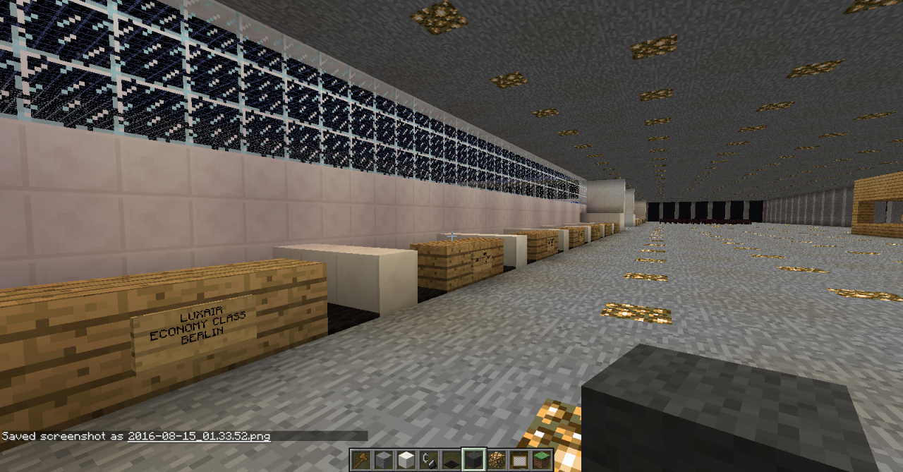 Massive Airport Terminal Minecraft Map
