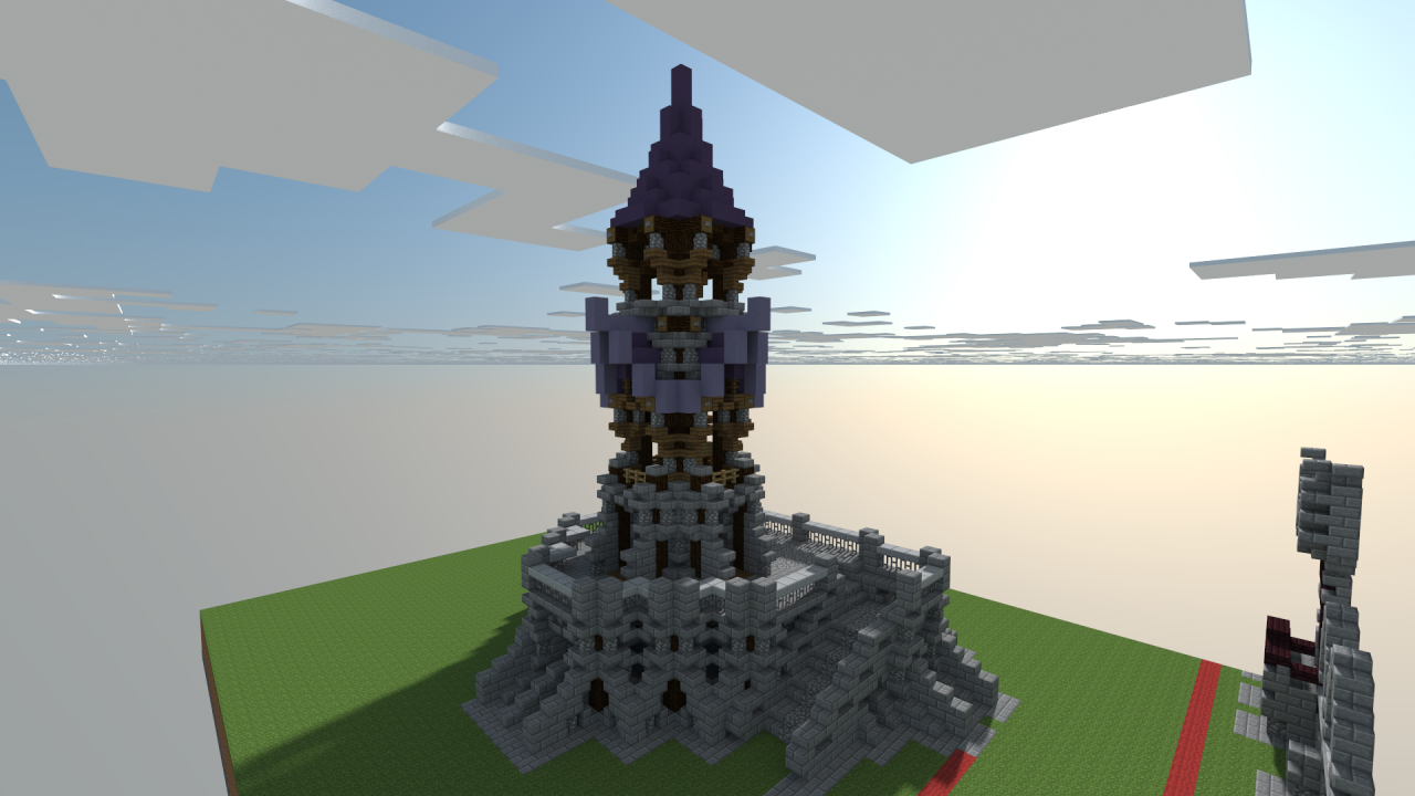 #30DAYS - Day 3 - Fantasy Watch Tower Minecraft Map