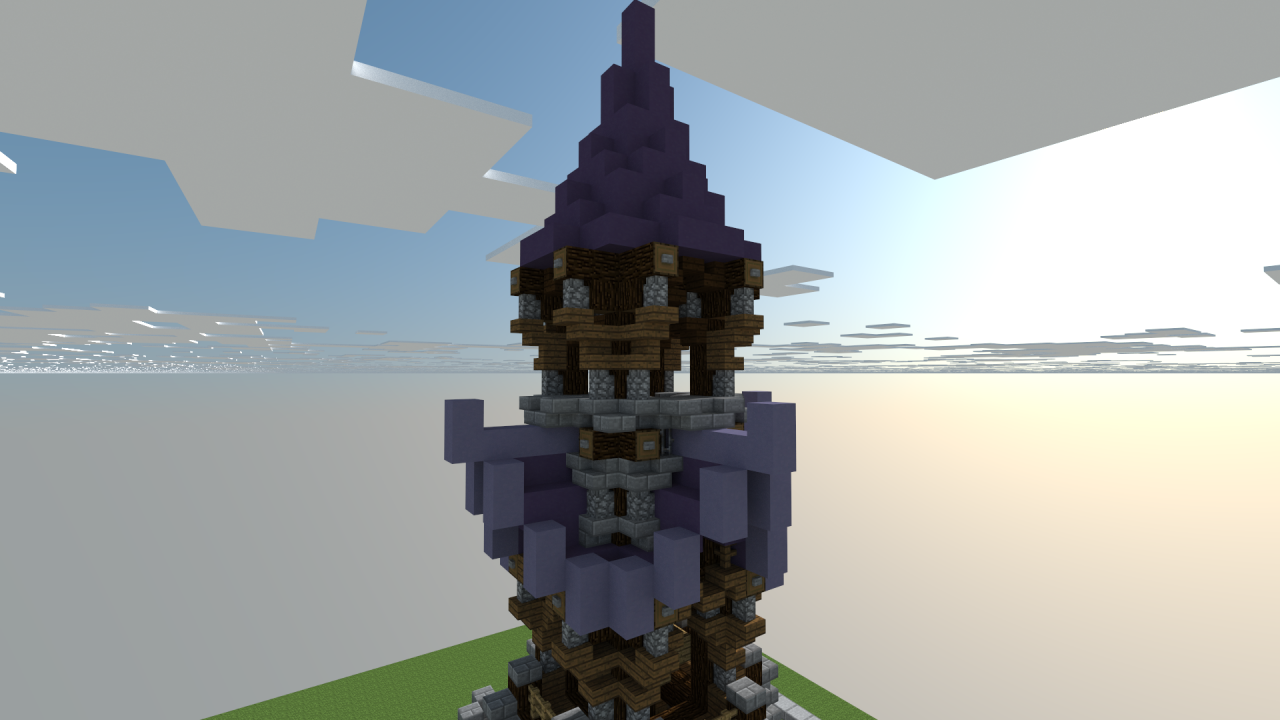 #30DAYS - Day 3 - Fantasy Watch Tower Minecraft Map