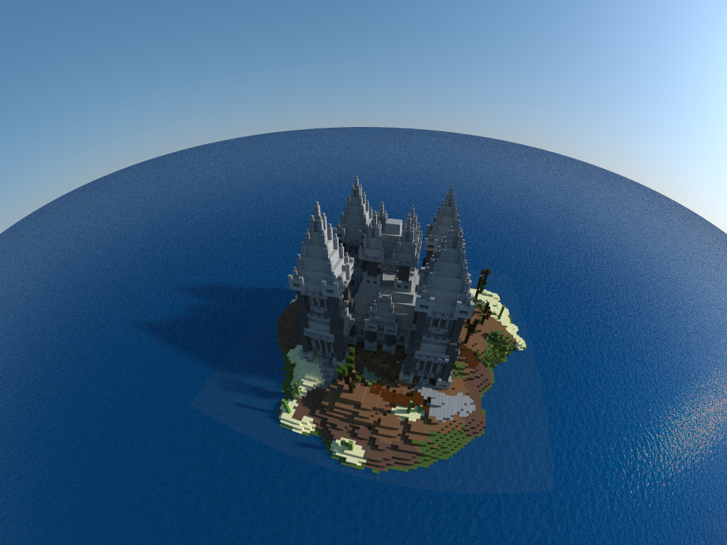 Build Of Majoras | Sea Queen's Palace [Download] Minecraft Map