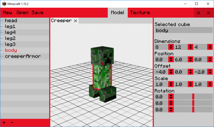 [1.10.2] Qubble - The modern Minecraft modeler Minecraft Mod
