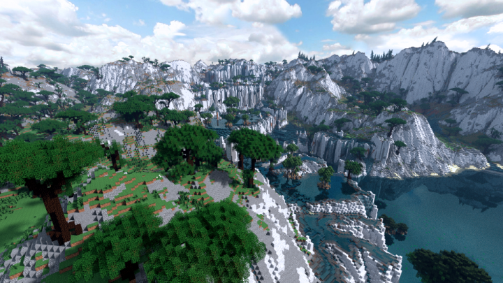 Ethereal Flow - 2k x 2k Multibiome Custom Terrain - 360 Panorama ...