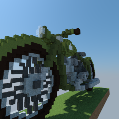 Dnepr MT-11 Motorcycle Minecraft Map