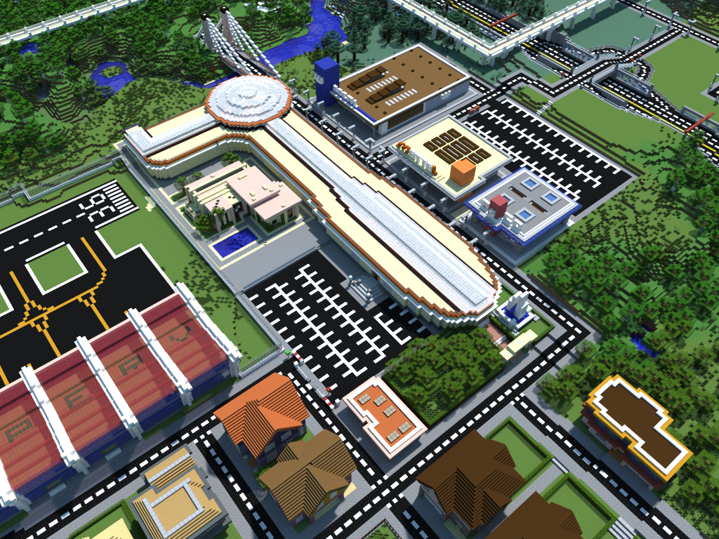 Matt's MineCity - Massive Modern City - DOWNLOAD! Minecraft Map