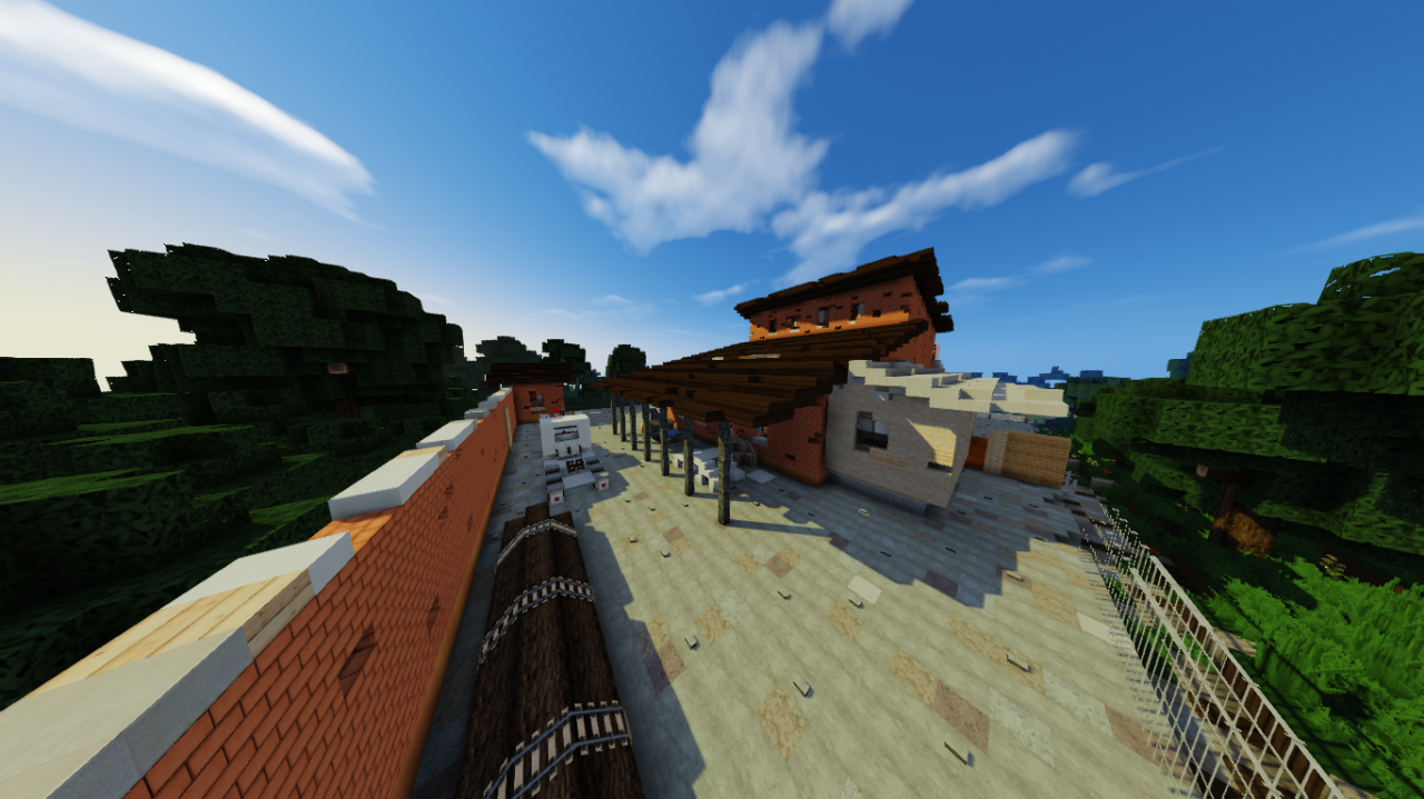 Ridin' Biker Bar - Warehouse conversion Minecraft Map