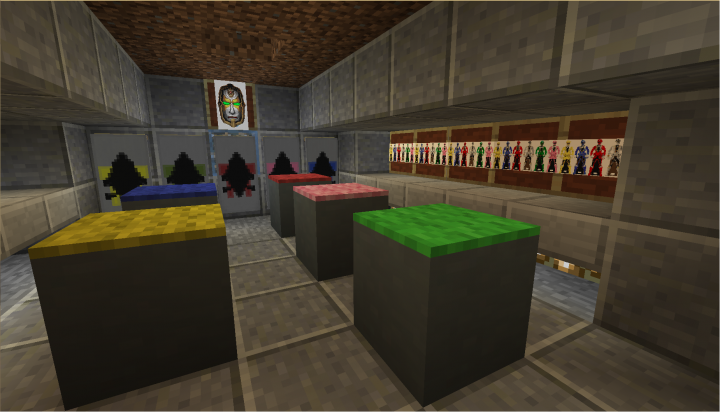 Power Rangers Dino Charge Minecraft Map