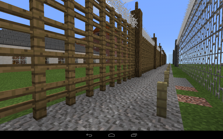 Buchenwald concentration camp Minecraft Map