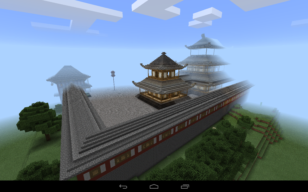Japanese village Minecraft Map