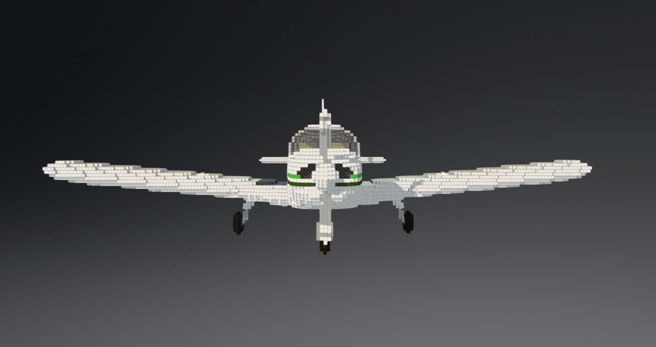 Minecraft Plane 20/1 Piper Cherokee PA28 Minecraft Map