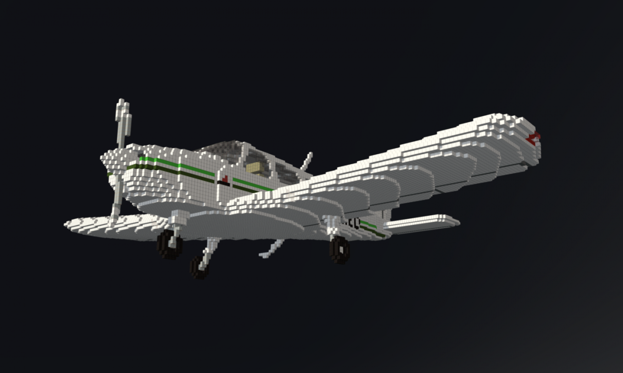 Minecraft Plane 20/1 Piper Cherokee PA28 Minecraft Map