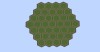 Hexagon Plot Array (31 Total Plots), Empty Minecraft Map