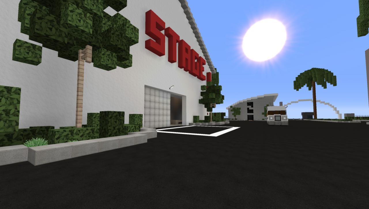 Hollywood studios Minecraft Map