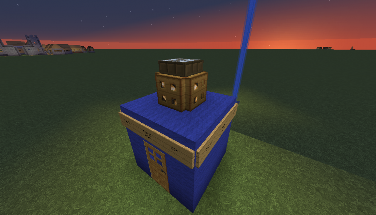 Doctor Who Tardis Minecraft Map