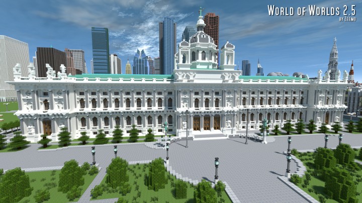 Vienna Museum, Austria Minecraft Map