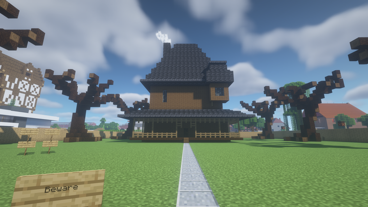 Monster House Minecraft Map