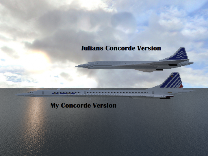 Air France Concorde Minecraft Map