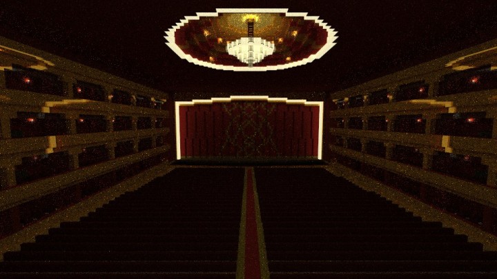 "Grand Theatre - National Opera", as Teatr Wielki Minecraft Map
