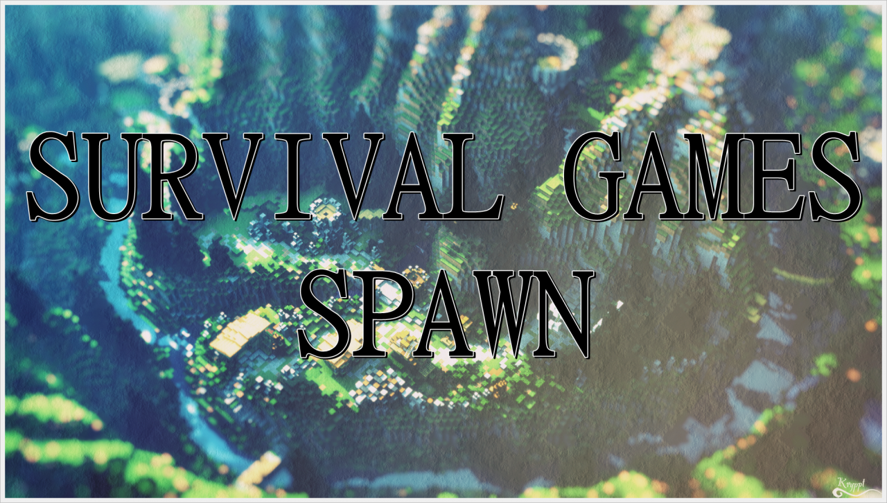 Hidden Valley - Survival Games Spawn Minecraft Map