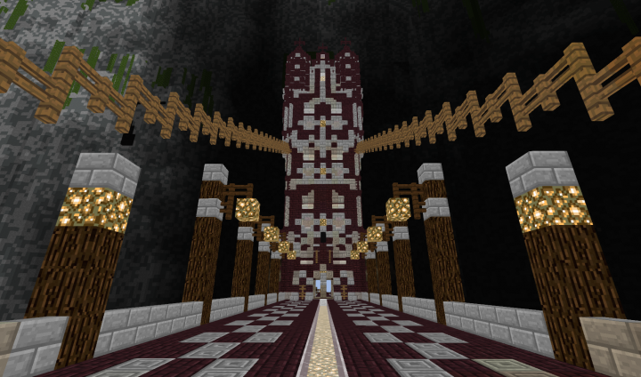 Large Ravine w/ Bridge Minecraft Map