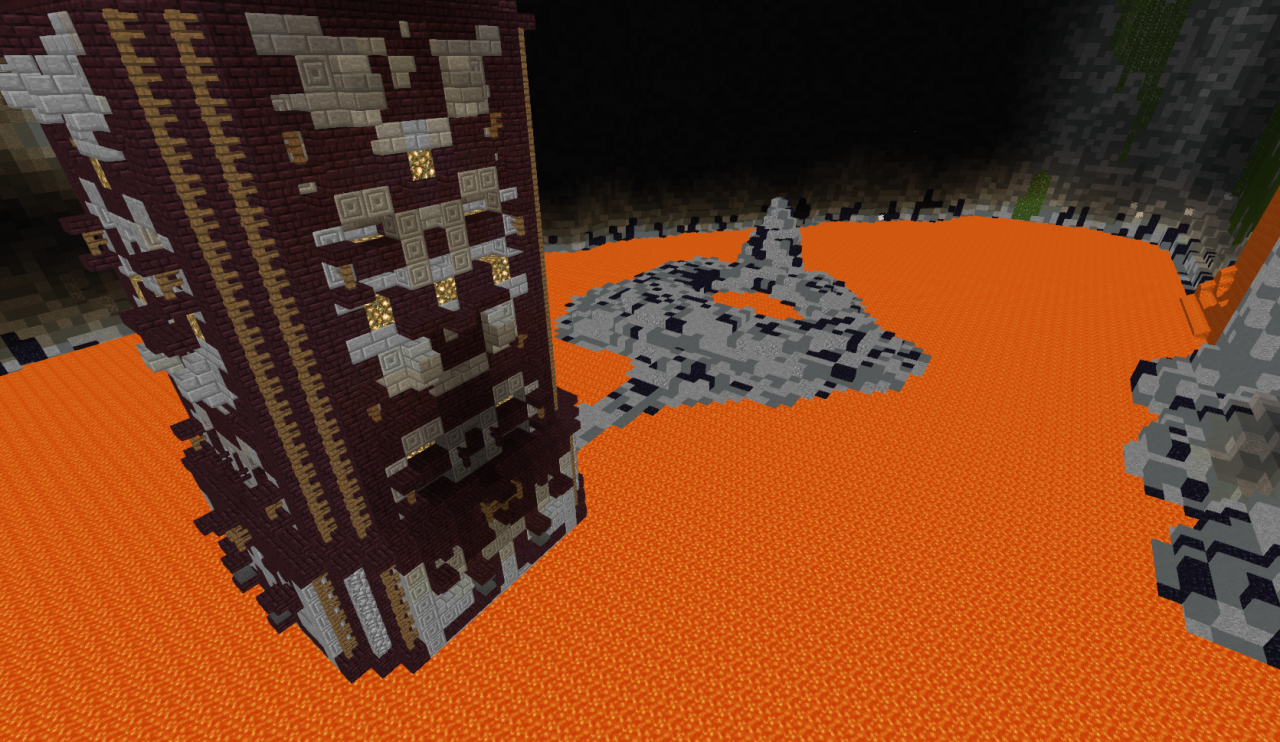 Large Ravine w/ Bridge Minecraft Map