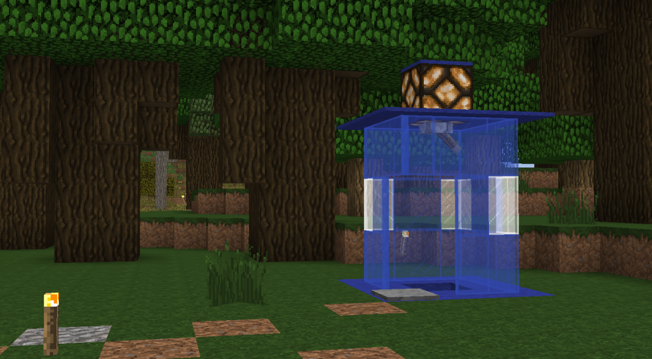 TARDIS from dr who Minecraft Map