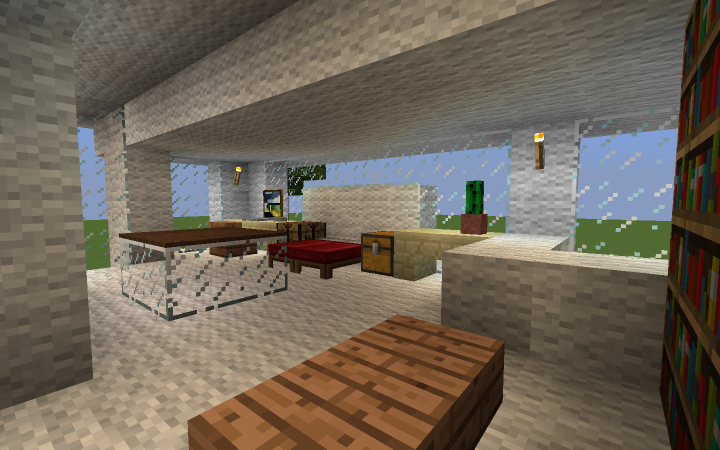 Modern House Minecraft Map